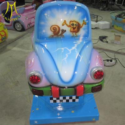 China Hansel fiber glass kids park games kiddie ride on coin operated rides for sale