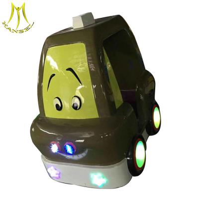 China Hansel amusement park kids rides coin operated fiber glass body rides for sale