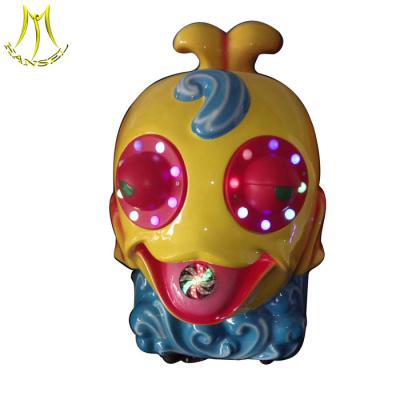 China Hansel   amusement park equipment electric kiddie ride on toy fiberglass toy rides for sale