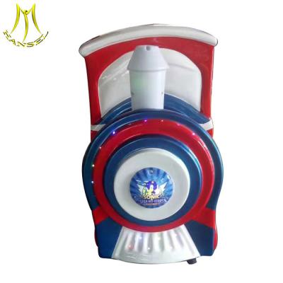 China Hansel  children entrainment machine kids coin operated rides train kiddie rides for sale