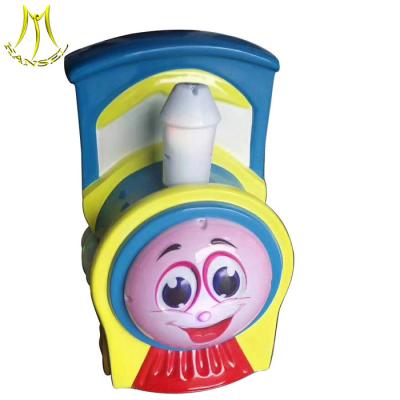 China Hansel  wholesale luna park mini electric children ride on cars fiberglas electric car for sale