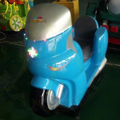 China Hansel wholesale coin operated motorcycle toy kiddie rides kids game machine for sale