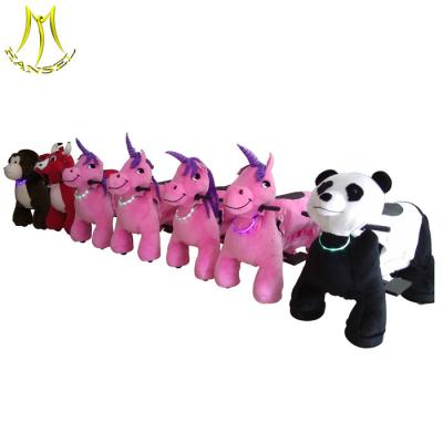 China Hansel amusement four wheel animal bike arcade games machines for kids for sale
