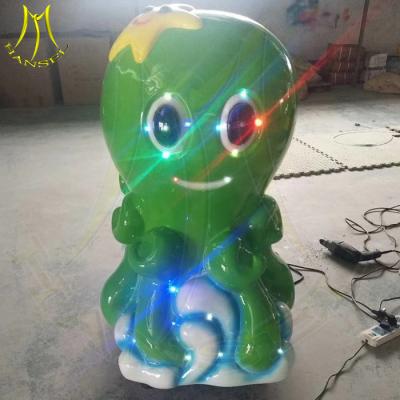 China Hansel hot selling fiber glass fun fair machines kiddie ride on toys for sale