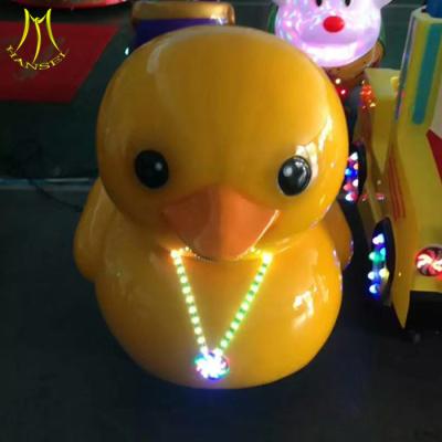 China Hansel  children toy ride amusement park electric two seat duck ride for sale