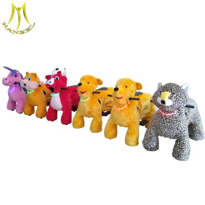 China Hansel hot selling kids battery powered electric animal scooter ride for sale