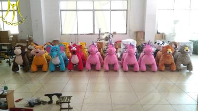 China Hansel battery powered motorized plush animals walking electric toys for sale