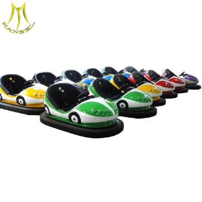 China Hansel new amusement park kids 24v battery powered kids bumper car for sale