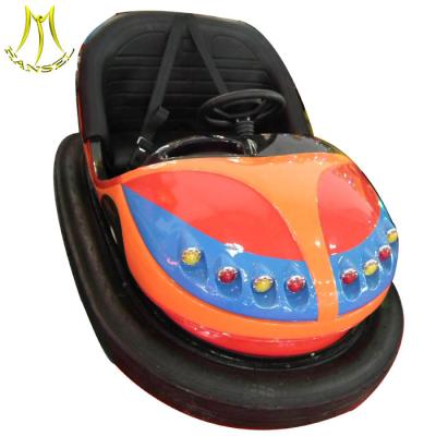 China Hansel amusement park indoor games fiberglass battery bumper car for sale