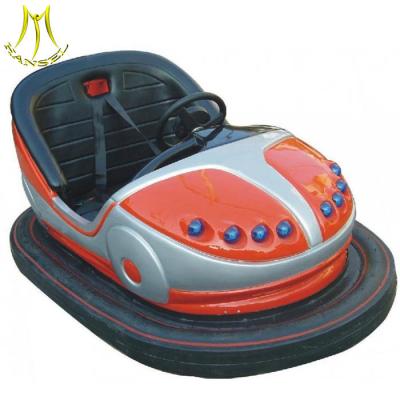 China Hansel high quality amusement park games fiberglass kids ride on toy car for sale