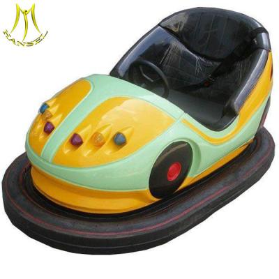 China Hansel play land coin operated kids playground toys electric bumper car for sale