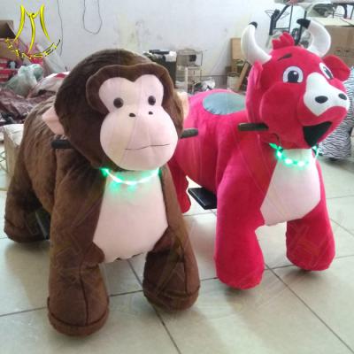 China Hansel  entertainment battery powered animal electric ride on furry animal for sale