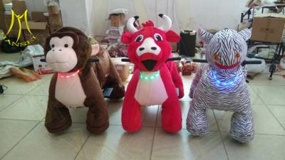 China Hansel children animals toys battery powered walking pets animal electric ride for sale