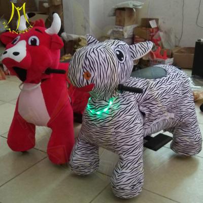 China Hansel electric walking animal playground dinosaur riding toys for child for sale