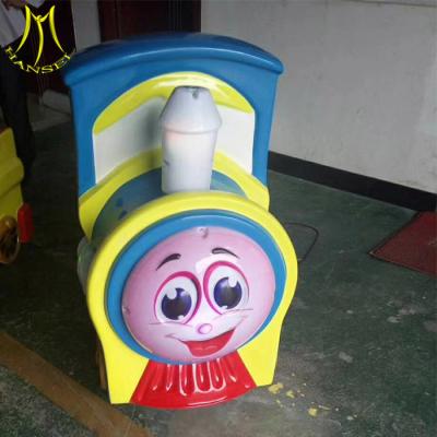 China Hansel  best selling children indoor games machine play zone equipment  mini train ride for sale