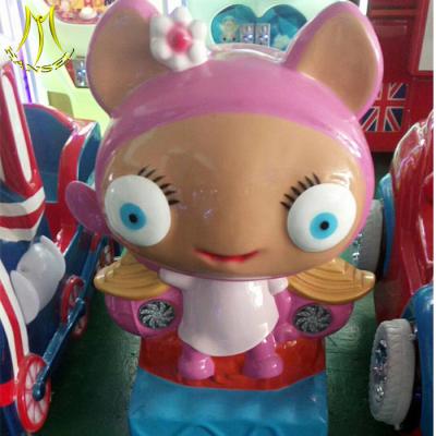 China Hansel  fiber glass small amusement ride luna park equipment coin game machine for sale
