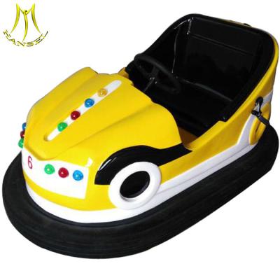 China Hansel amusement park kids 24v battery powered kids bumper car for sale
