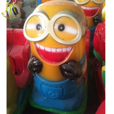 China Hansel colorful amusement park indoor kids ride on mini electric toy car for sale