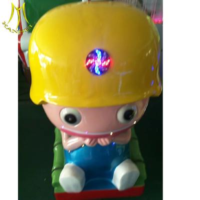 China Hansel hot selling coin game machine kids electric ride on mini toy car for sale