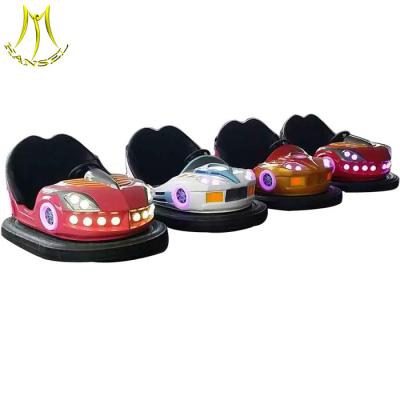 China Hansel China fun center equipment fiberglass coin operated bumper car for sale