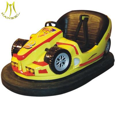 China Hansel children playground equipment ride on electric fiberglass bumper car for sale