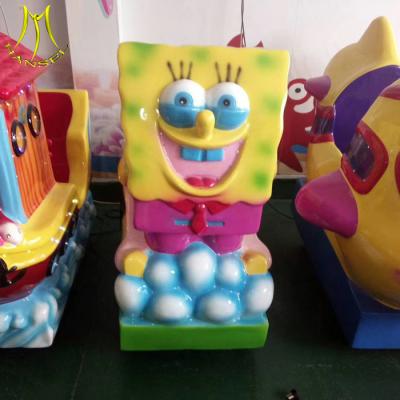 China Hansel fiber glass electric amusement rides indoor games for kids for sale