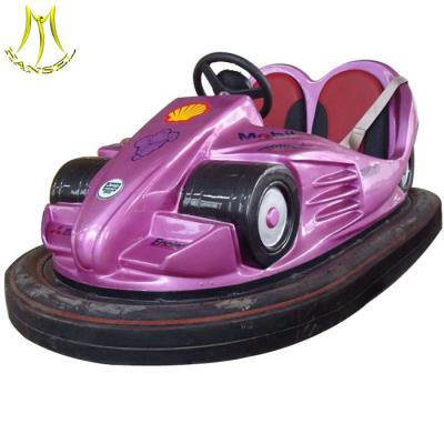 China Hansel moving amusement rides fiberglass racing bumper cars for sale for sale