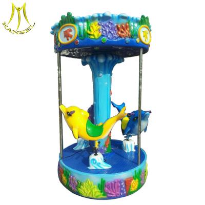 China Hansel outdoor playground  mini fairground rides large carousel horse for sale for sale