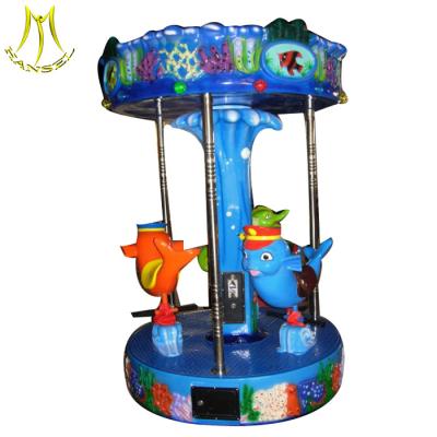 China Hansel  mall play area equipment mechanical horse ride for sale carousel horse for sale