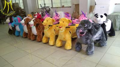 China Hansel amusement park kiddy rides walking animal ride for kids playground for sale