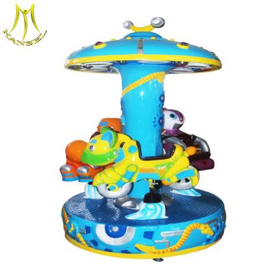 China Hansel Wholesale  kids amusement park equipment  portable small merry go round carousel rides for sale for sale