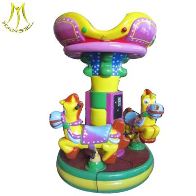 China Hansel   popular coin operated kiddie rides carousel  carnival rides on toy for sale for sale