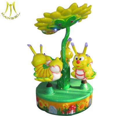 China Hansel  luna park rides coin operated carousel ride amusement park for sale for sale