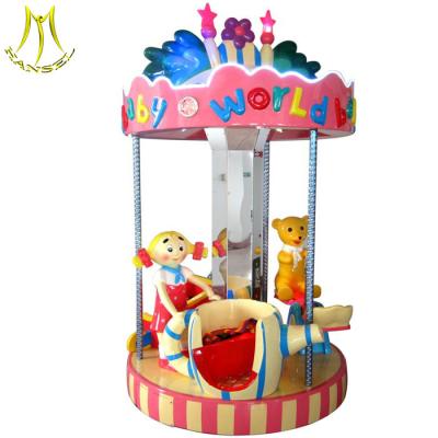 China Hansel  backyard carousel  merry go round carousel for sale amusement fairground  ride for sale