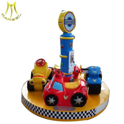 China Hansel  mall play area equipment 3 seats mini carousel for sale hot kids fair rides for sale for sale