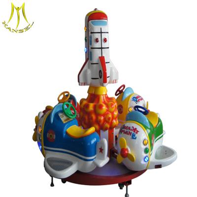 China Hansel  outdoor machines for adults and kids coin operated mini carousel for sale for sale