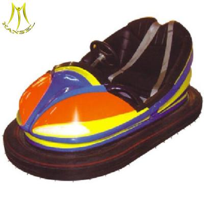 China Hansel amusement park indoor token operated electric bumper cars for sale