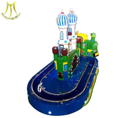 China Hansel   small riding horse kiddie mini merry go round amusement train rides for sale