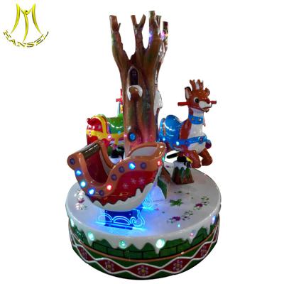 China Hansel  carrousel horse ride electric horse toys merry go round for sale