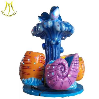 China Hansel   guangzhou 3 seats portable small merry go round carousel for sale for sale