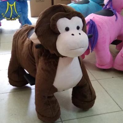 China Hansel  hot children ride on car animal toys scooter  monkey attractions for the park for sale