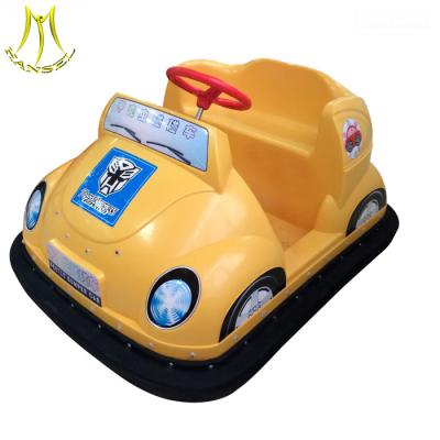 China Hansel amusement park equipment kids battery operated electric cars bumper for sale