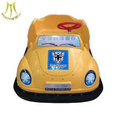 China Hansel  2018 popular toy happy car amusement park rides luna park bumper car for sale