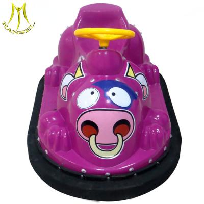 China Hansel playground games indoor plastic battery mini kids  bumper car for sale