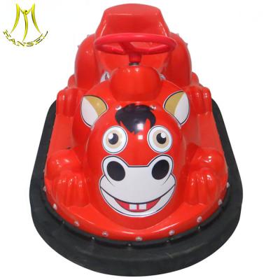China Hansel amusement plastic indoor playground electric ride on bumper car for sale