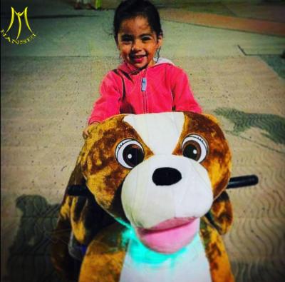 China Hansel best selling children electric stuffed walking electric animal scooter for sale