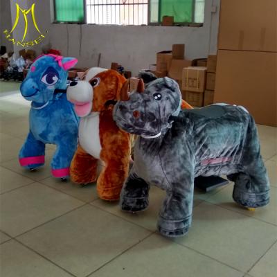 China Hansel coin operated kids ride machine ride on animal toy animal horse for sale for sale