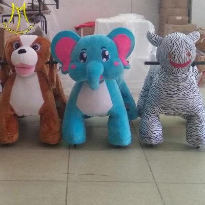 China Hansel  popular amusement ride shopping mall electric animal  kids go carts for sale