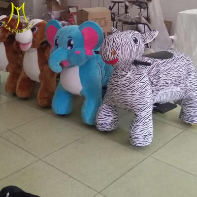 China Hansel battery powered animal toys ride on animal electric kids for sale