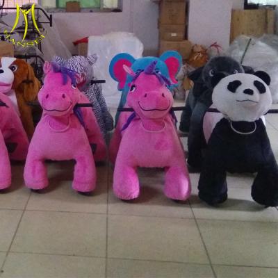 China Hansel amusement park for rent  walking animal battery operated motorized animal moving  ride for kids for sale